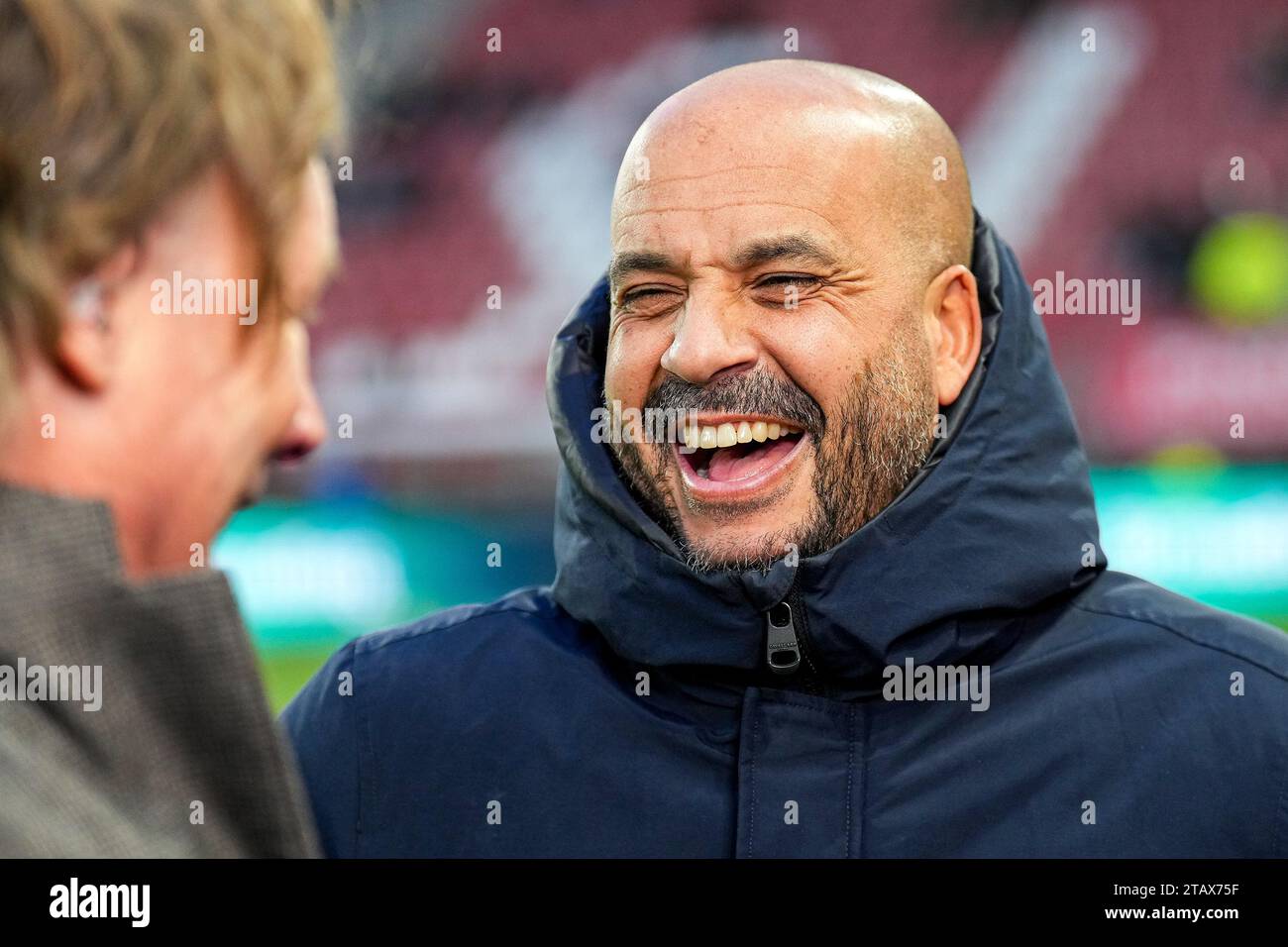 UTRECHT - AZ Alkmaar coach Pascal Jansen during the Dutch Eredivisie ...