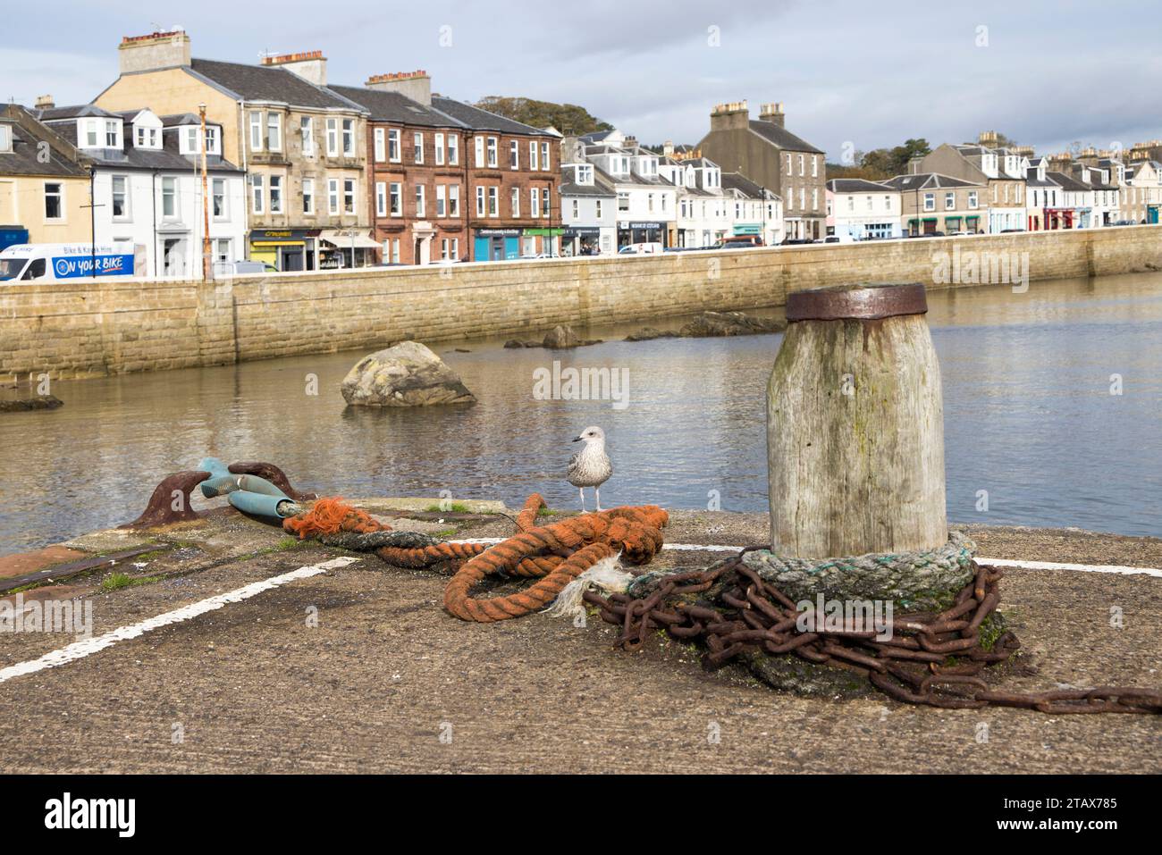 Millport harbour, Great Cumbrae, Scotland, UK Stock Photo - Alamy