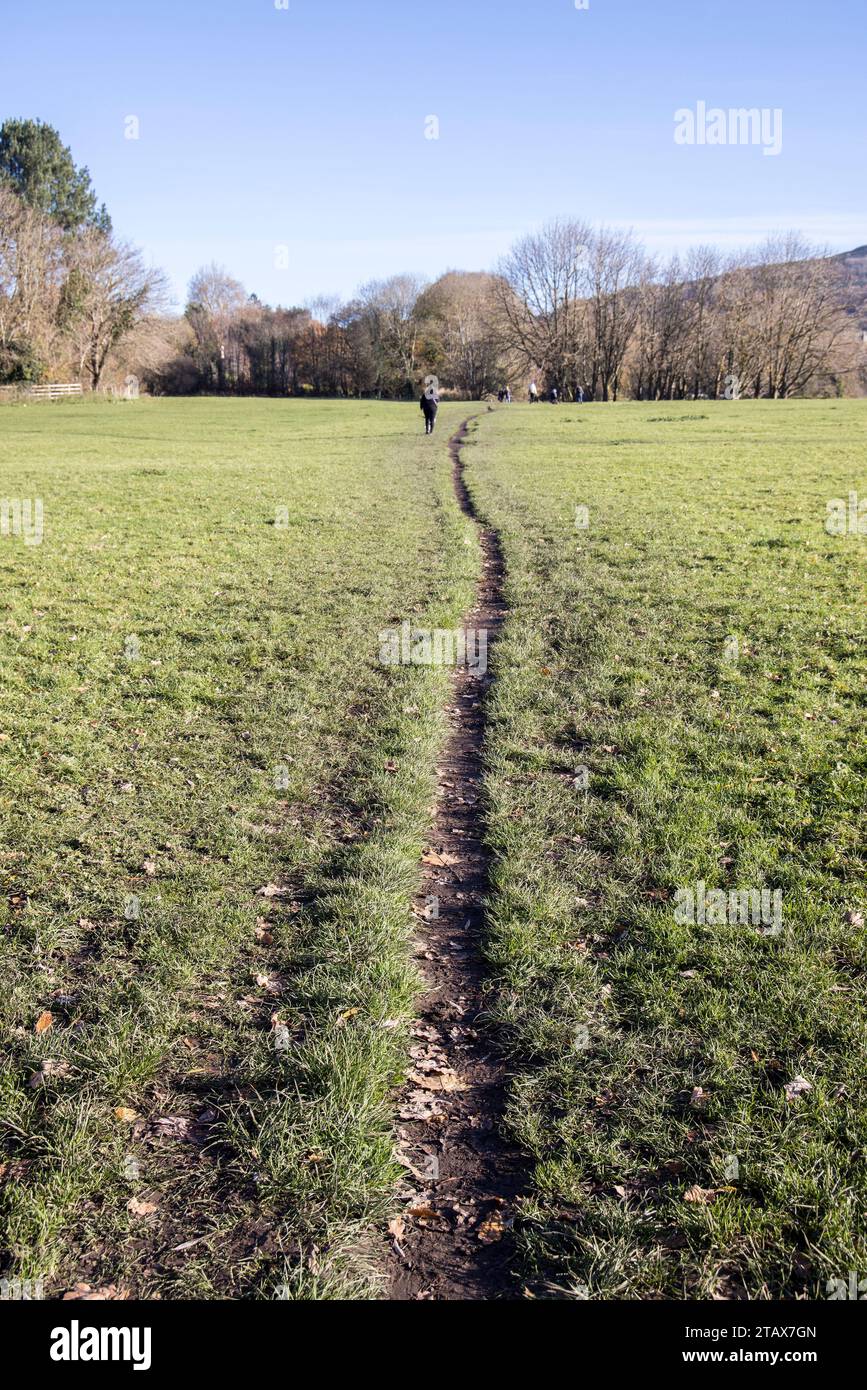 Footpath field hi-res stock photography and images - Alamy