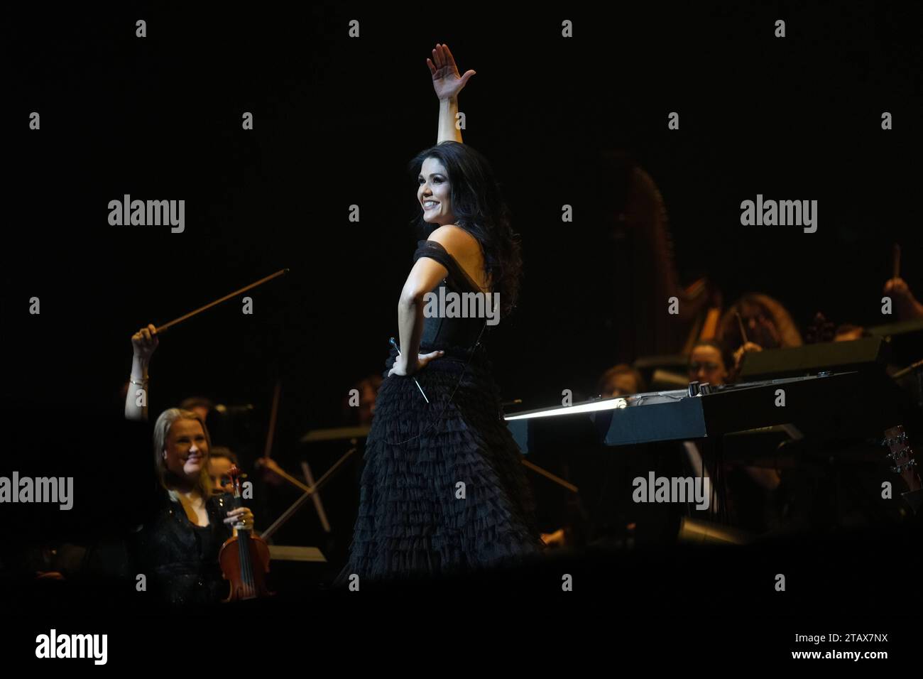 Night of the Proms 2023 01.12.2023 Dirigentin Alexandra Arrieche beim ...