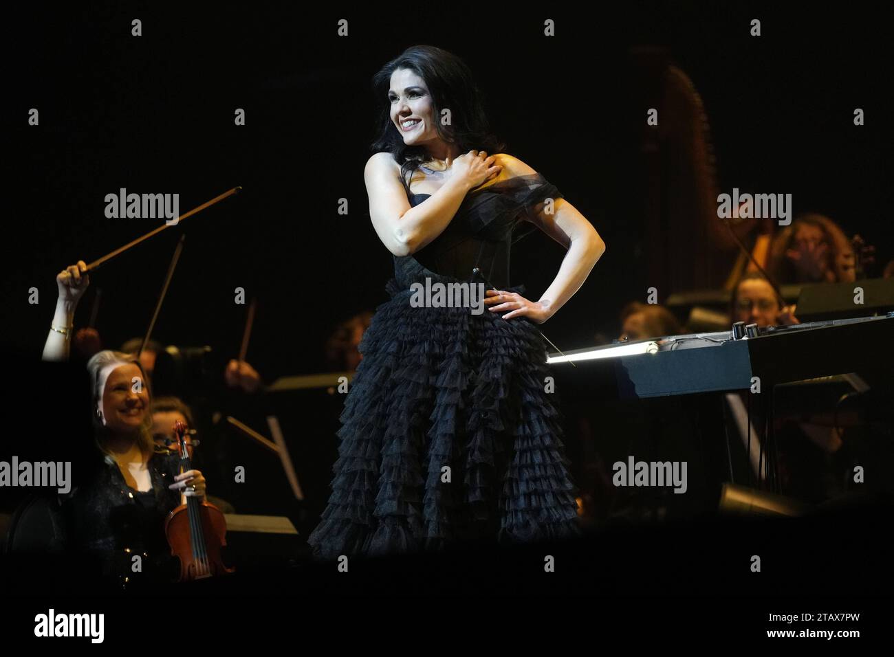 Night of the Proms 2023 01.12.2023 Dirigentin Alexandra Arrieche beim ...