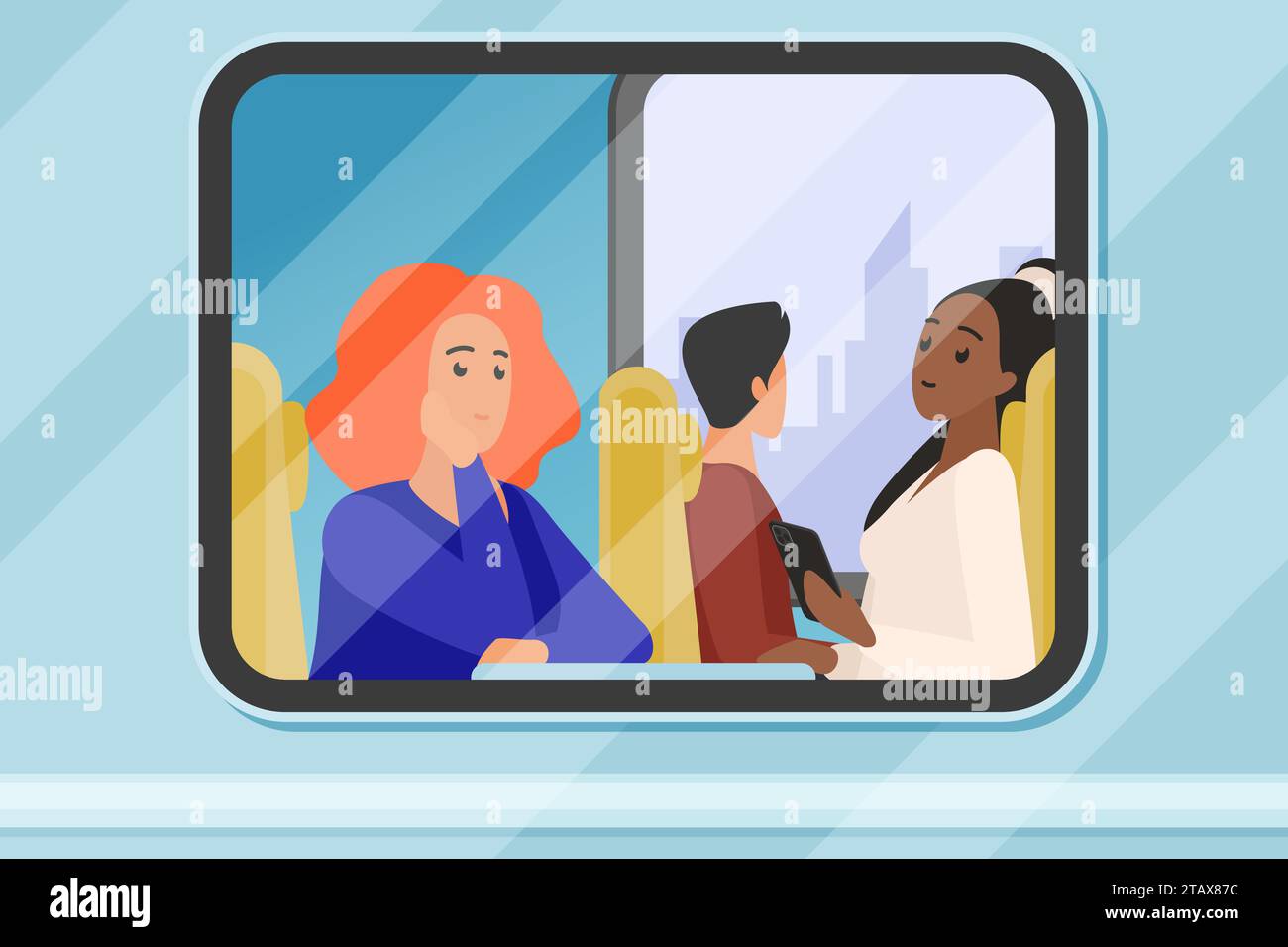 American railway station platform Stock Vector Images - Alamy