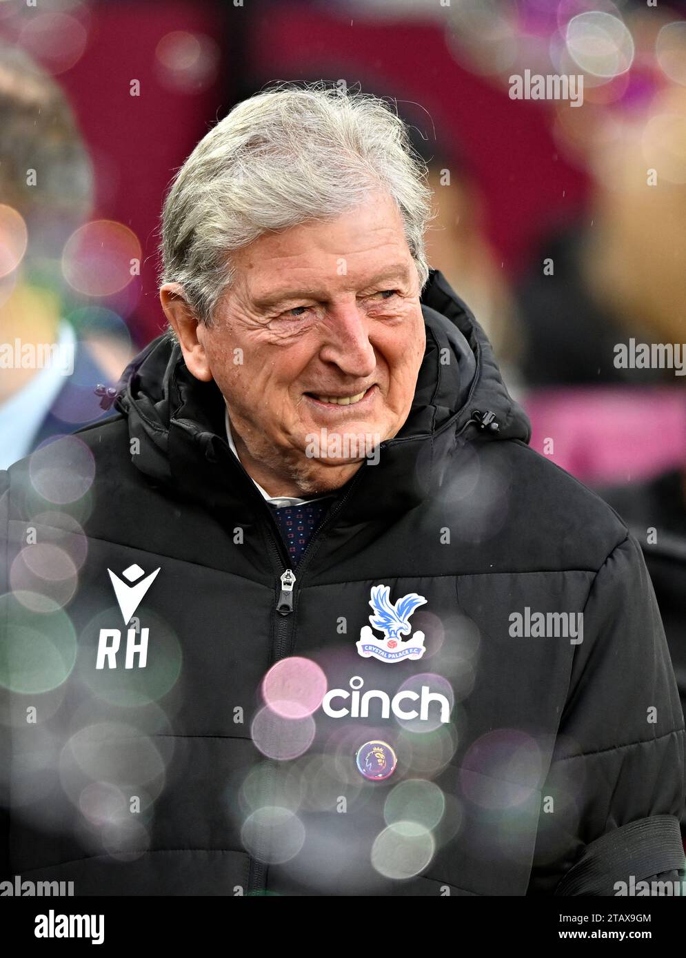 London, UK. 3rd Dec, 2023. Roy Hodgson (Crystal Palace manager) during ...