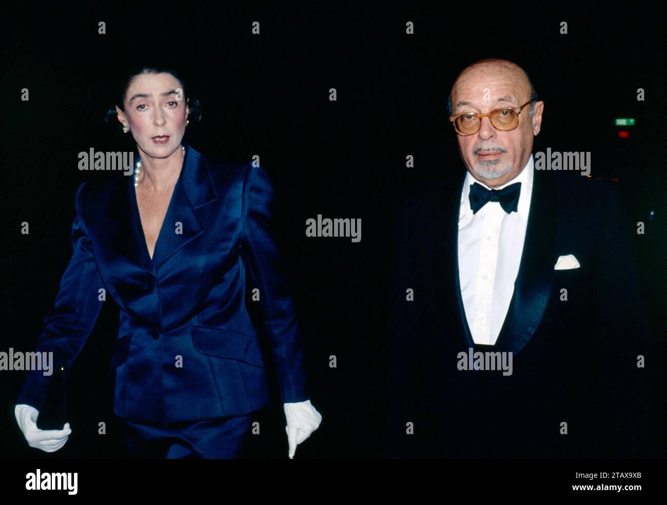 **FILE PHOTO** Mica Ertegun Has Passed Away At 97. Ahmet Ertegun and ...