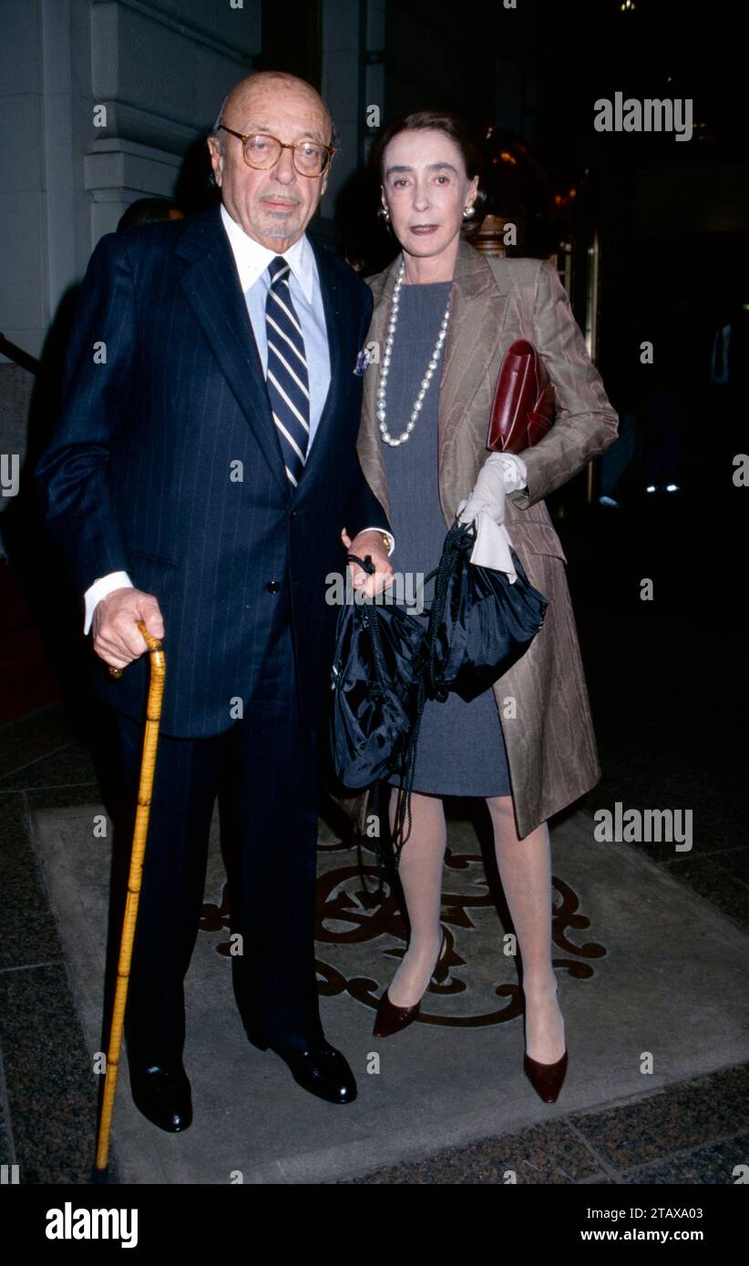 **FILE PHOTO** Mica Ertegun Has Passed Away At 97. Ahmet Ertegun and ...