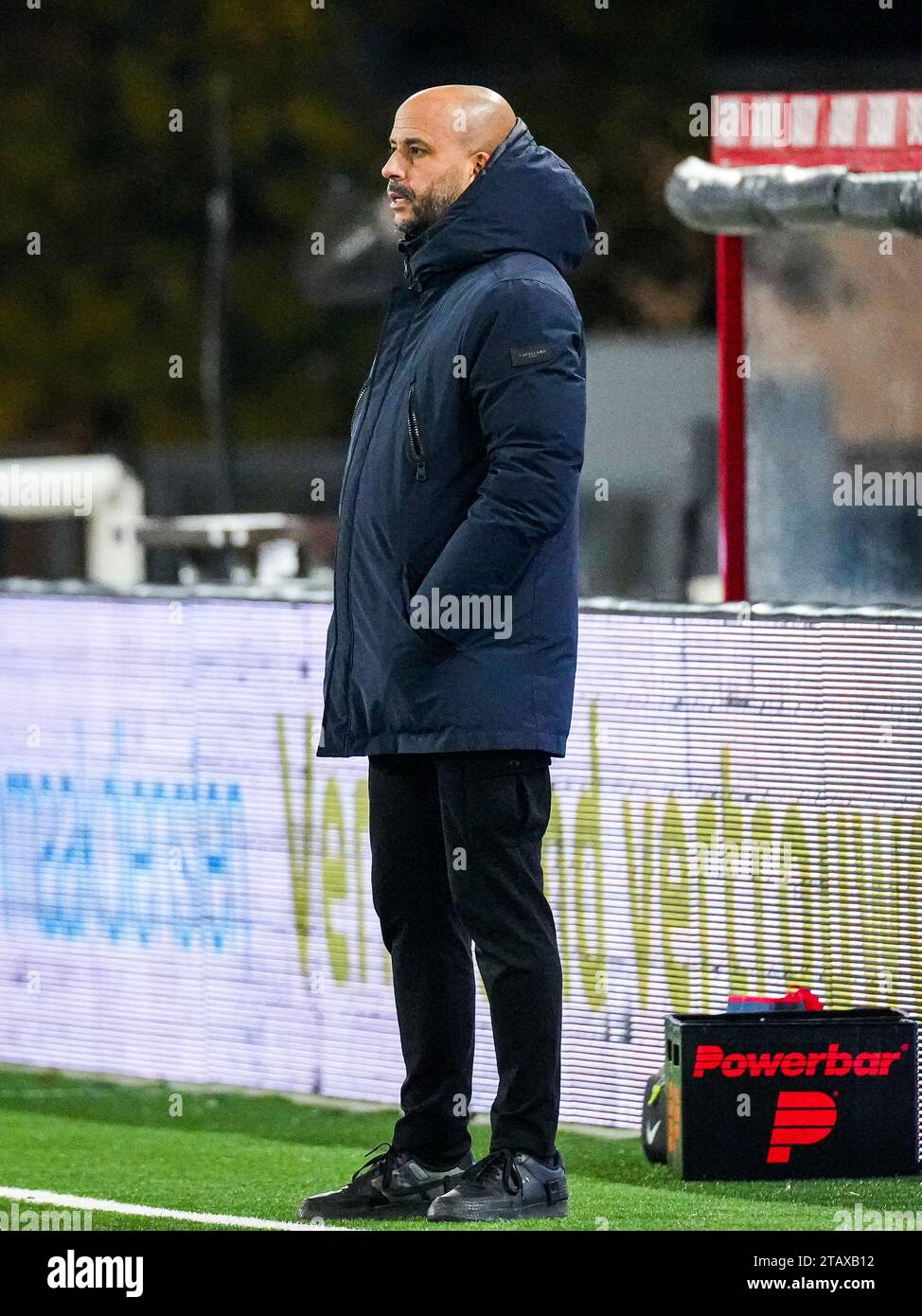 UTRECHT - AZ Alkmaar coach Pascal Jansen during the Dutch Eredivisie ...
