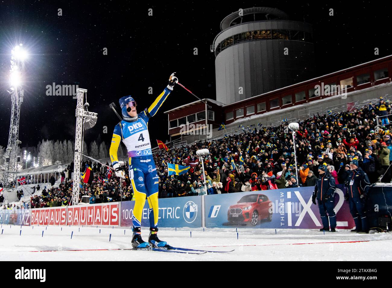 Östersund. December 3, 2023 Sebastian Samuelsson of, Sweden ...
