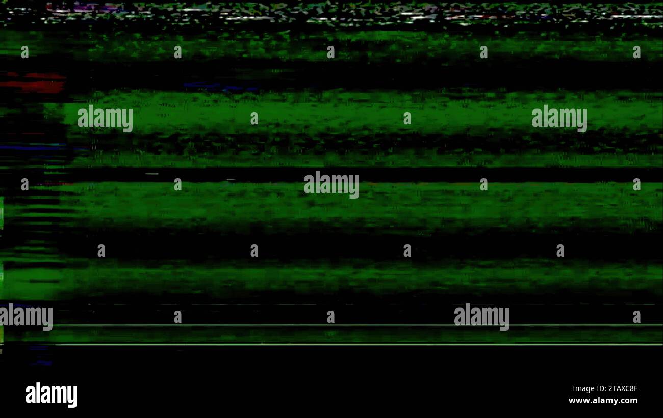 8-bit glitch pixel noise color static distortion Stock Photo - Alamy