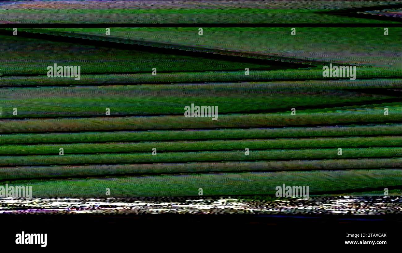 Glitch background analog distortion vhs noise dark Stock Photo - Alamy