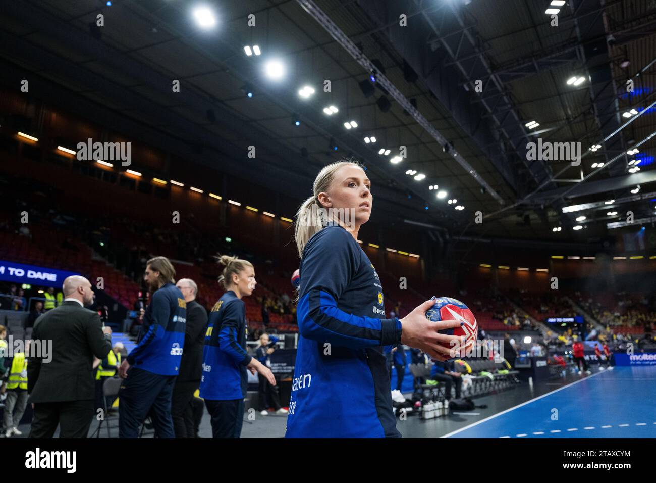 Mathilda Lundström of, Sweden. , . during the IHF Women's World ...