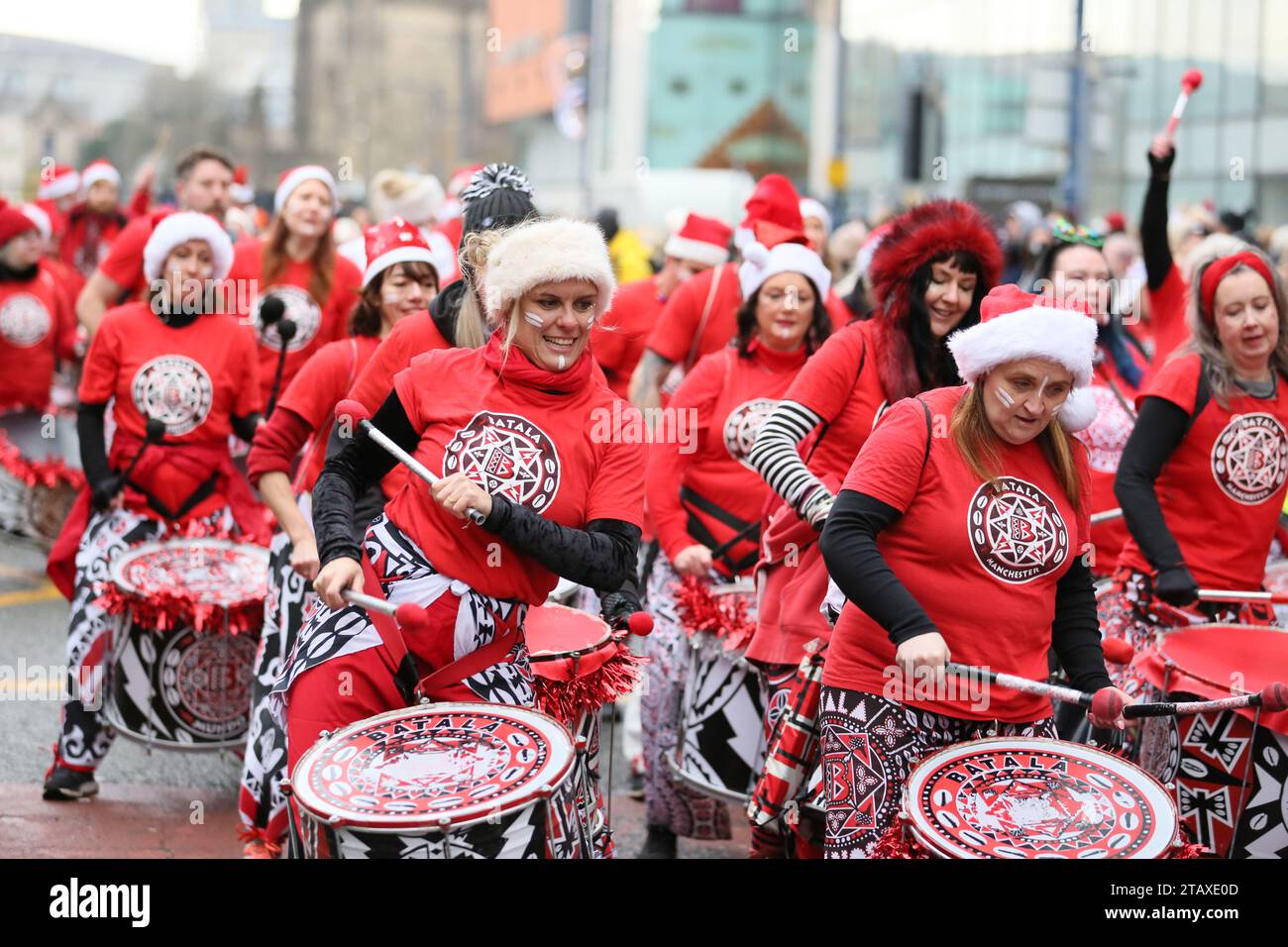 Manchester, UK. 3rd December, 2023. Manchester Christmas Parade is ...