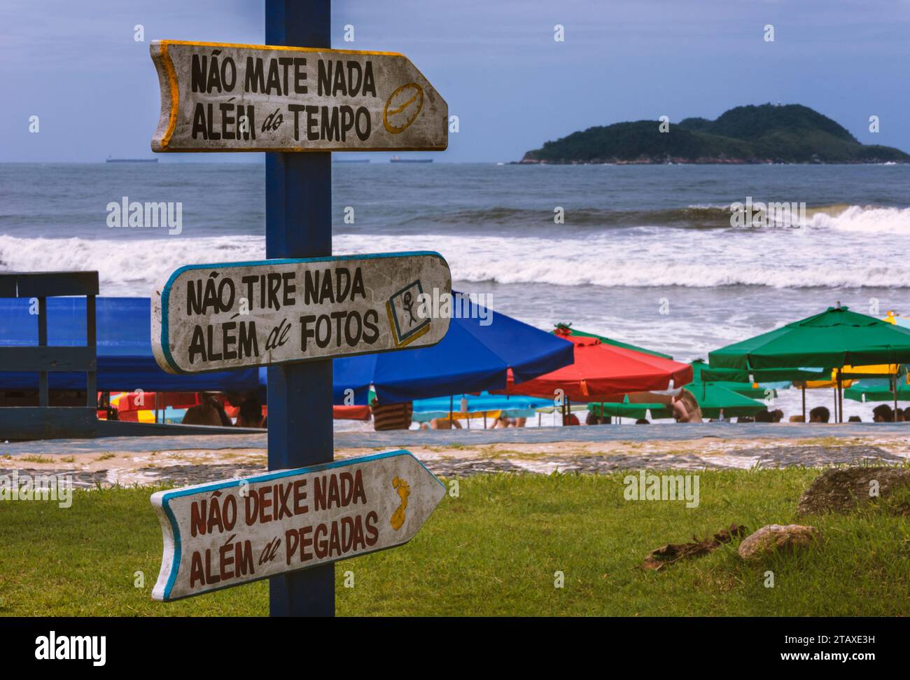 Environmental guidelines: "Don't kill anything but time", "Take nothing ...