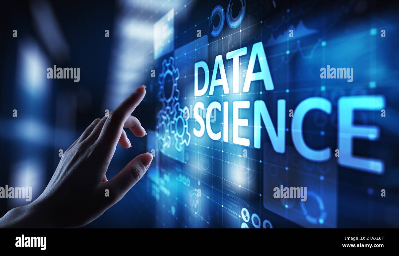 Data science and deep learning. Artificial intelligence, Analysis. Internet and modern ...