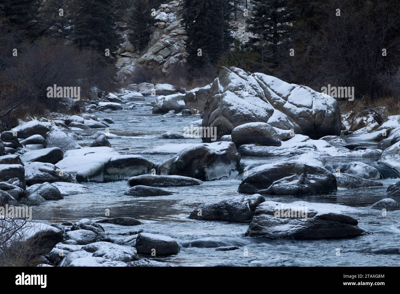 South platte river snow hi-res stock photography and images - Alamy
