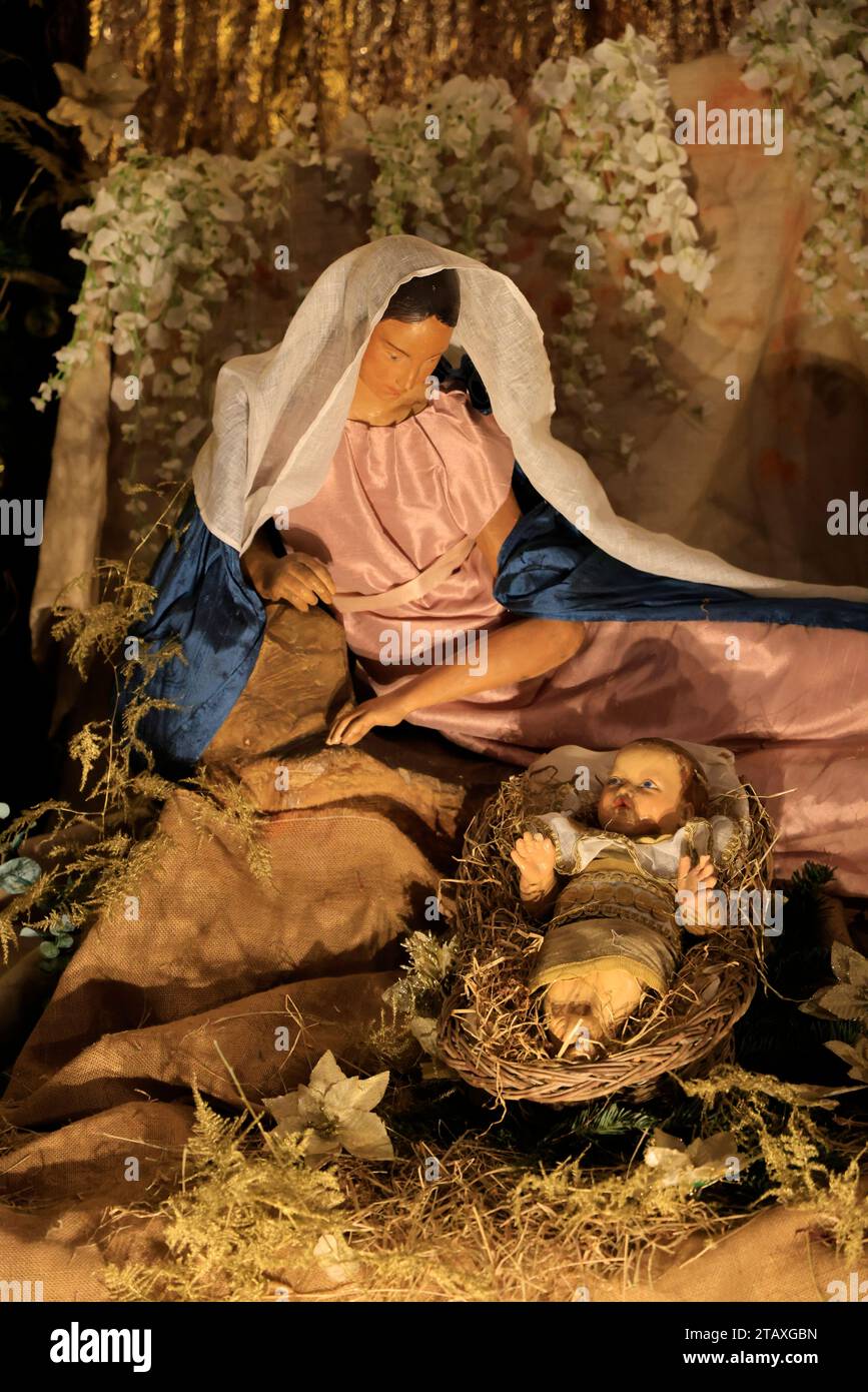 Christmas crib church hi-res stock photography and images - Alamy