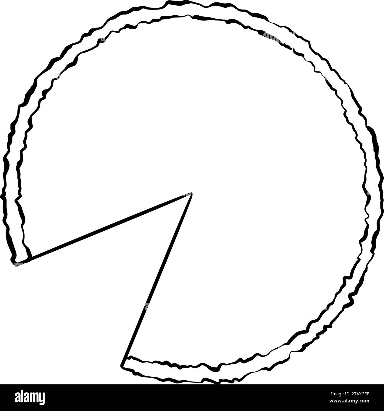 Cheesecake. Vector illustration. Grapgic style. hand drawn in a simple ...