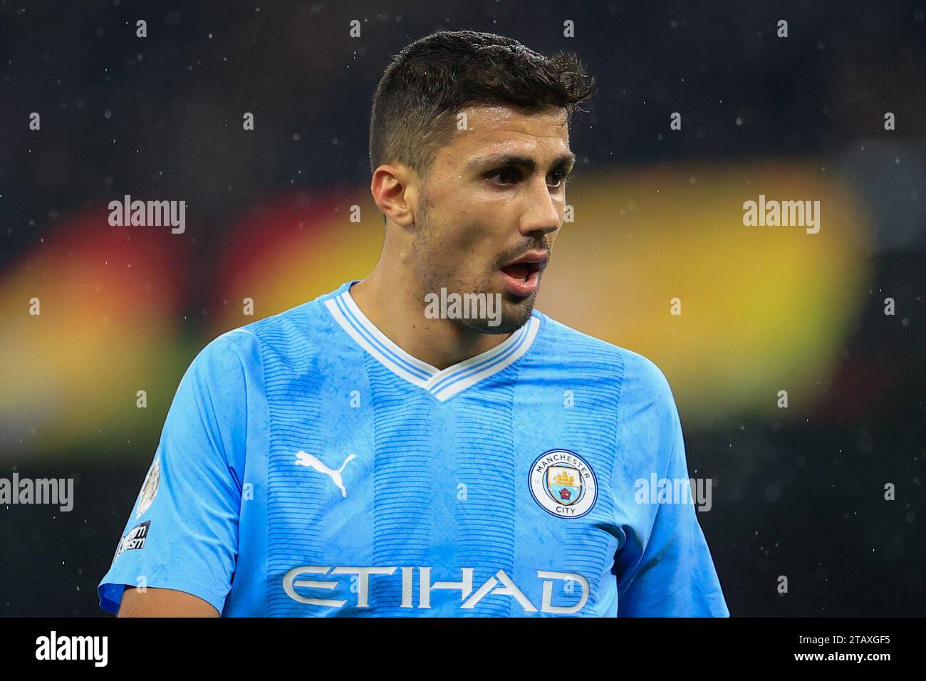 Manchester, UK. 03rd Dec, 2023. Rodri #16 of Manchester City during the ...