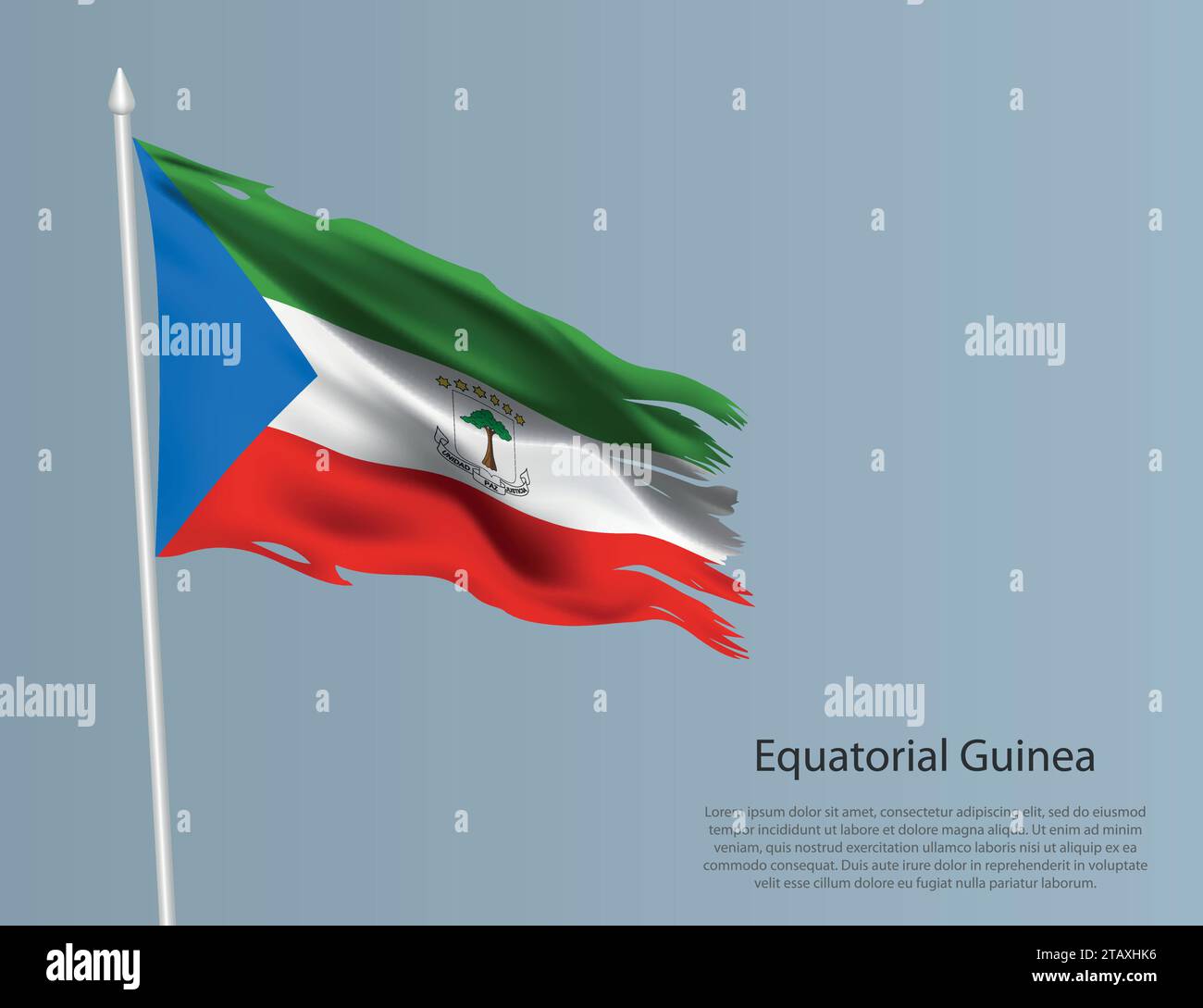 Equatorial guinea flag clipart hi-res stock photography and images - Alamy
