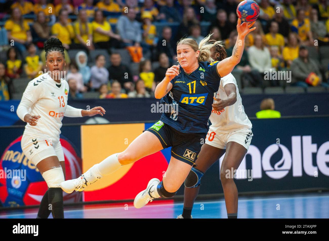 Gothenburg, Sweden. 3rd Dec 2023. Nina Dano of Sweden during the 2023 ...