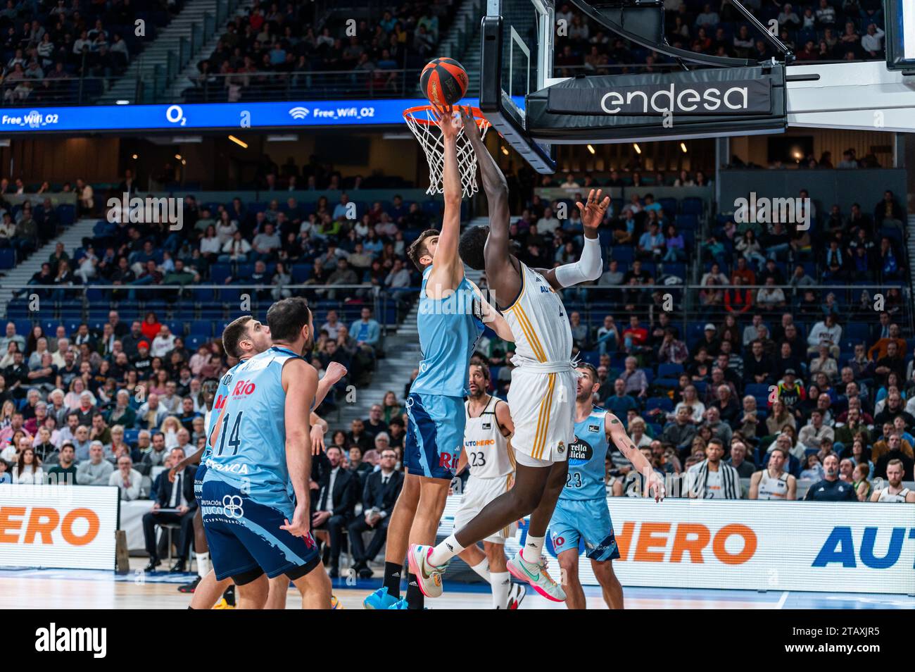 Madrid, Spain. 03rd Dec, 2023. Ismaila Diagne of Real Madrid seen in ...