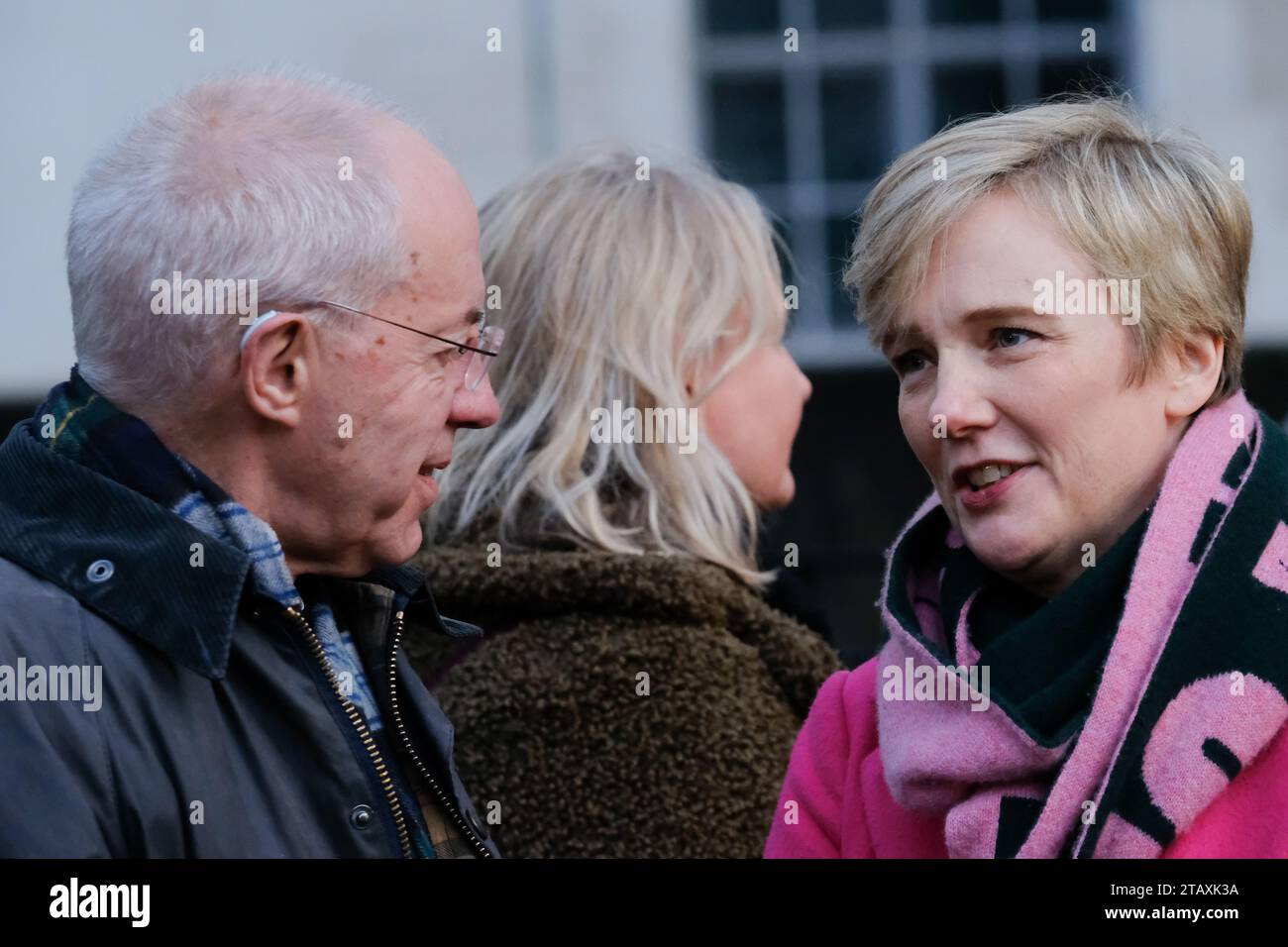 Whitehall, London, UK. 3rd Dec 2023. Together for Humanity holds a ...