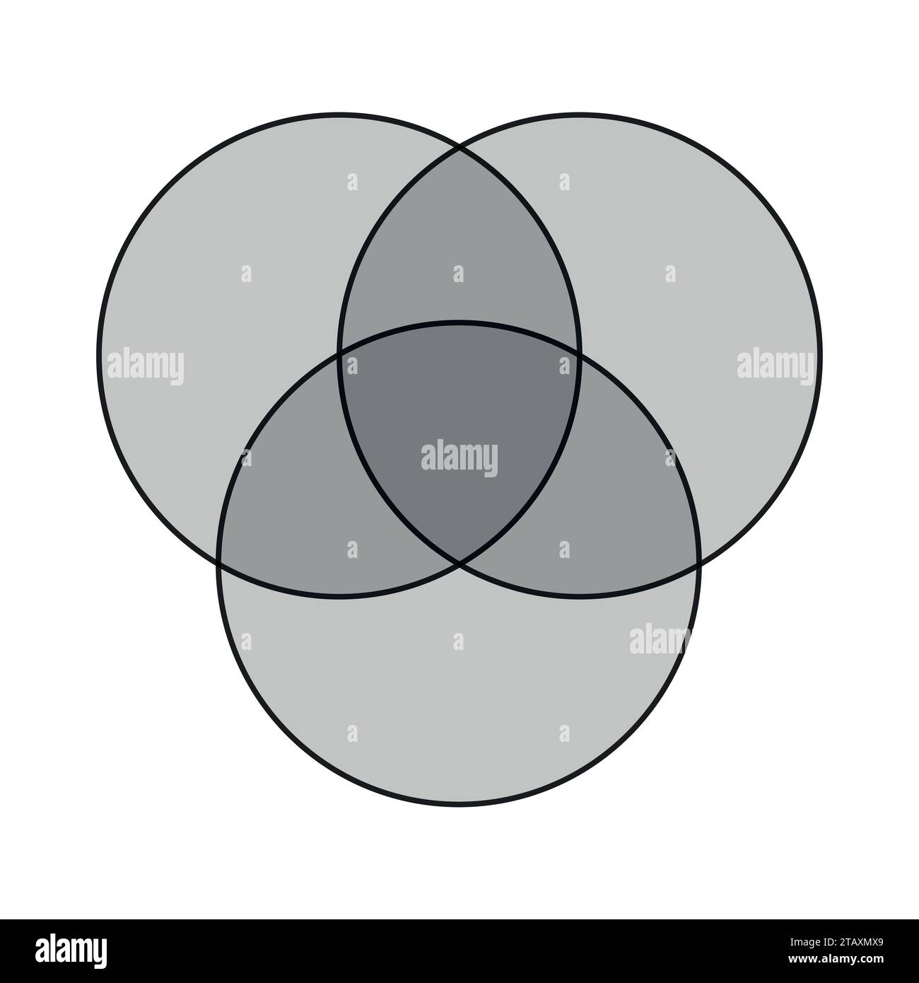 3 circle venn diagram hi-res stock photography and images - Alamy