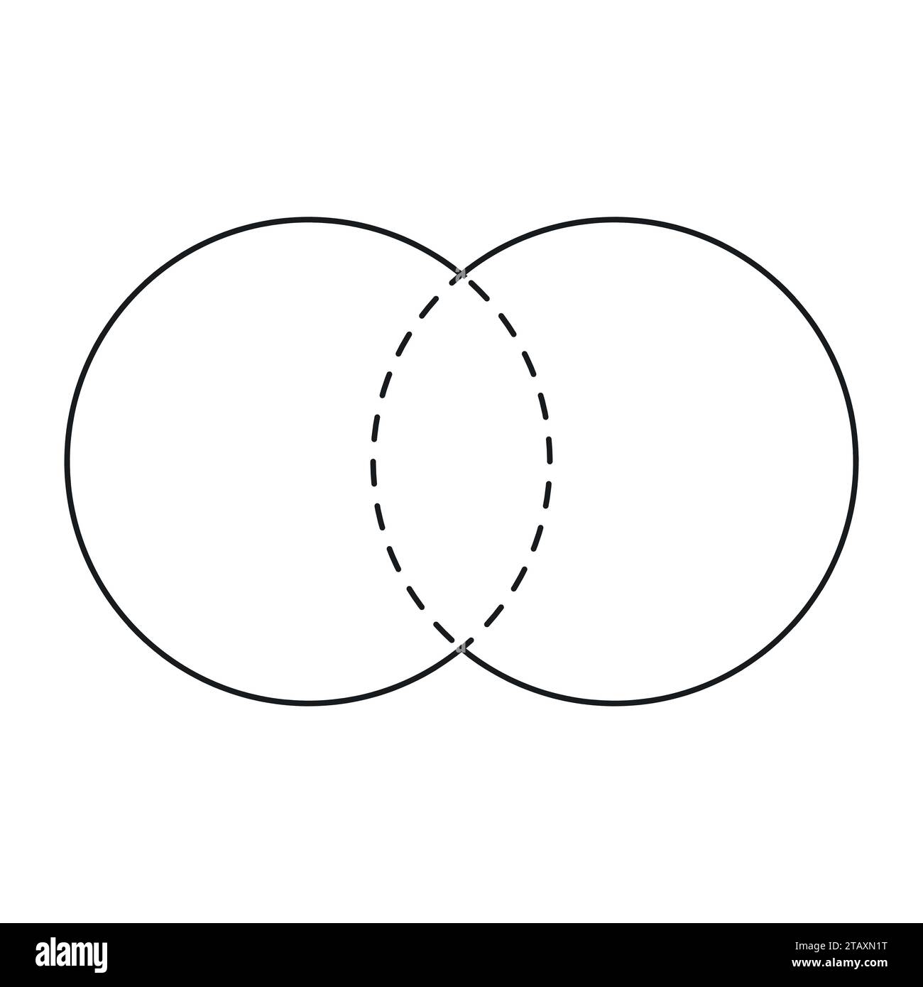 Venn Diagram Two Hi-res Stock Photography And Images - Alamy