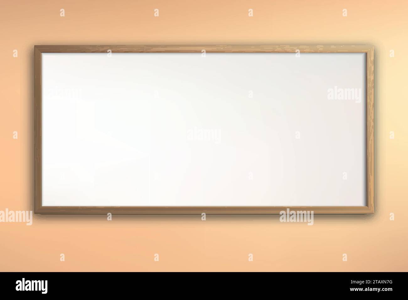 School blackboard with wooden frame, chalkboard isolated on classroom ...