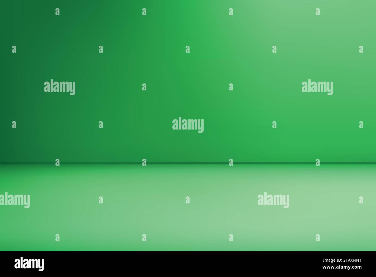 Luxury green studio room background with spotlights and shadow ...