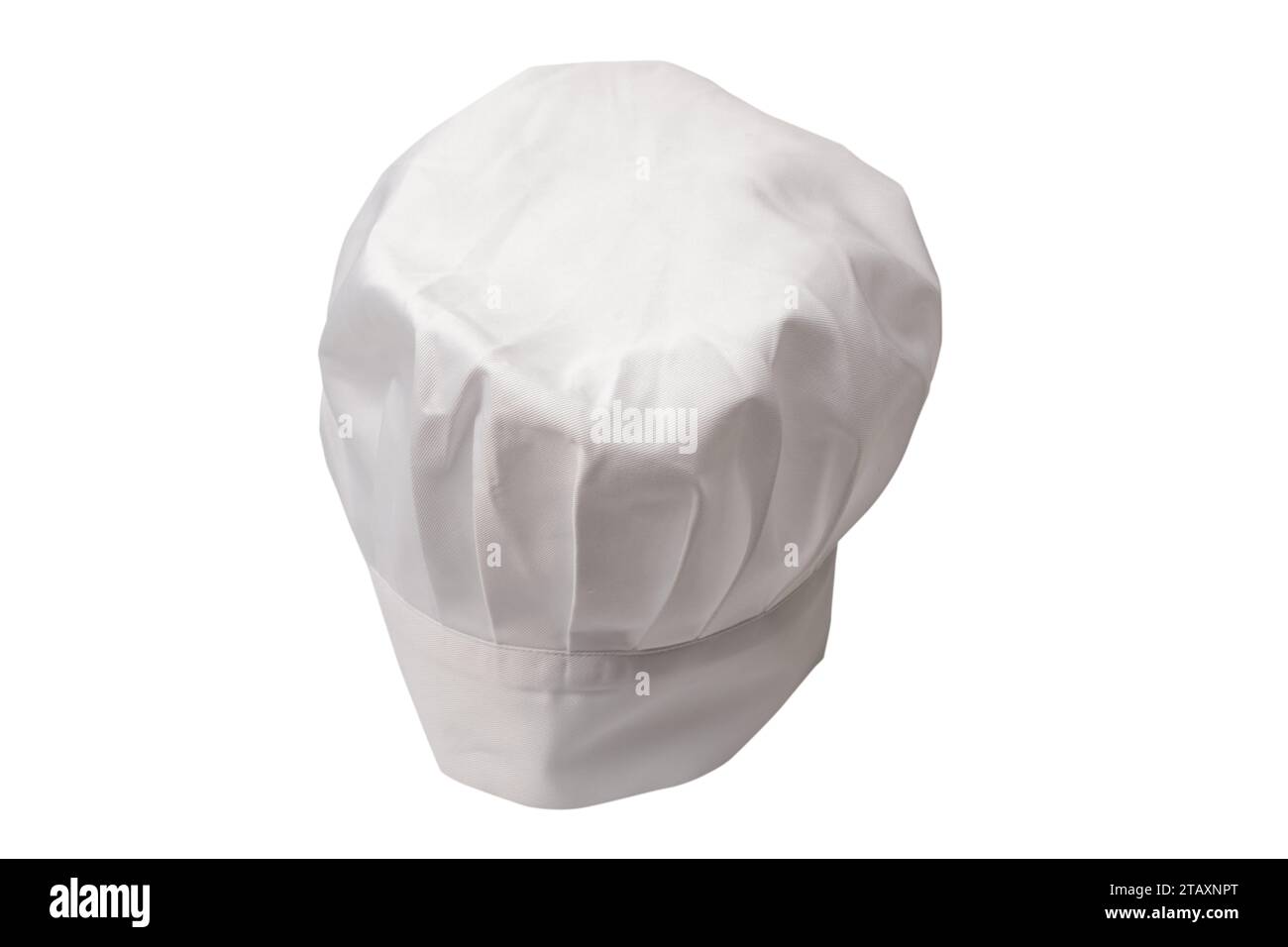 Chef hat isolated on a white background Stock Photo - Alamy