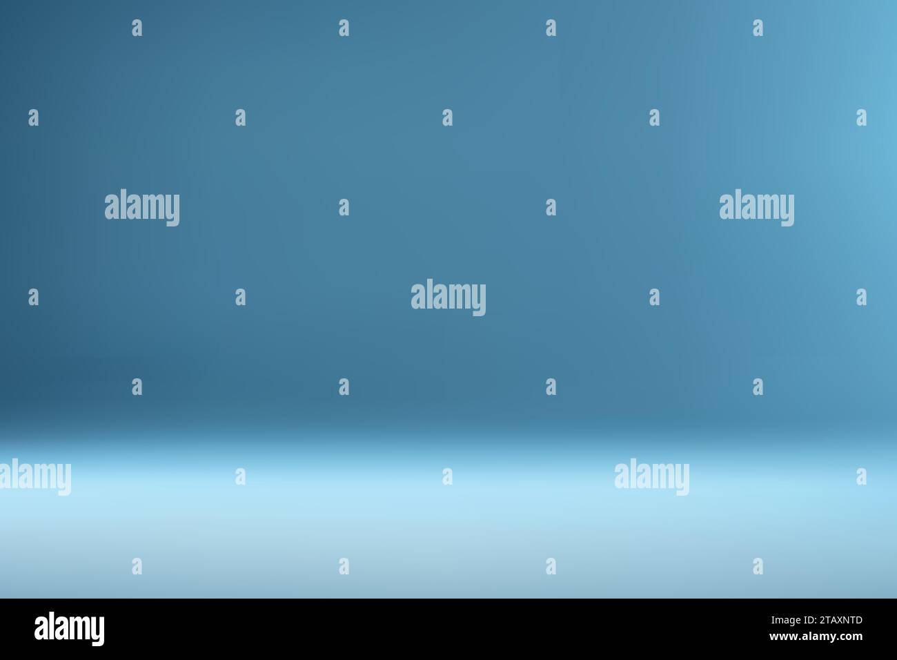 Luxury blue studio room background with spotlights, Template mockup for ...