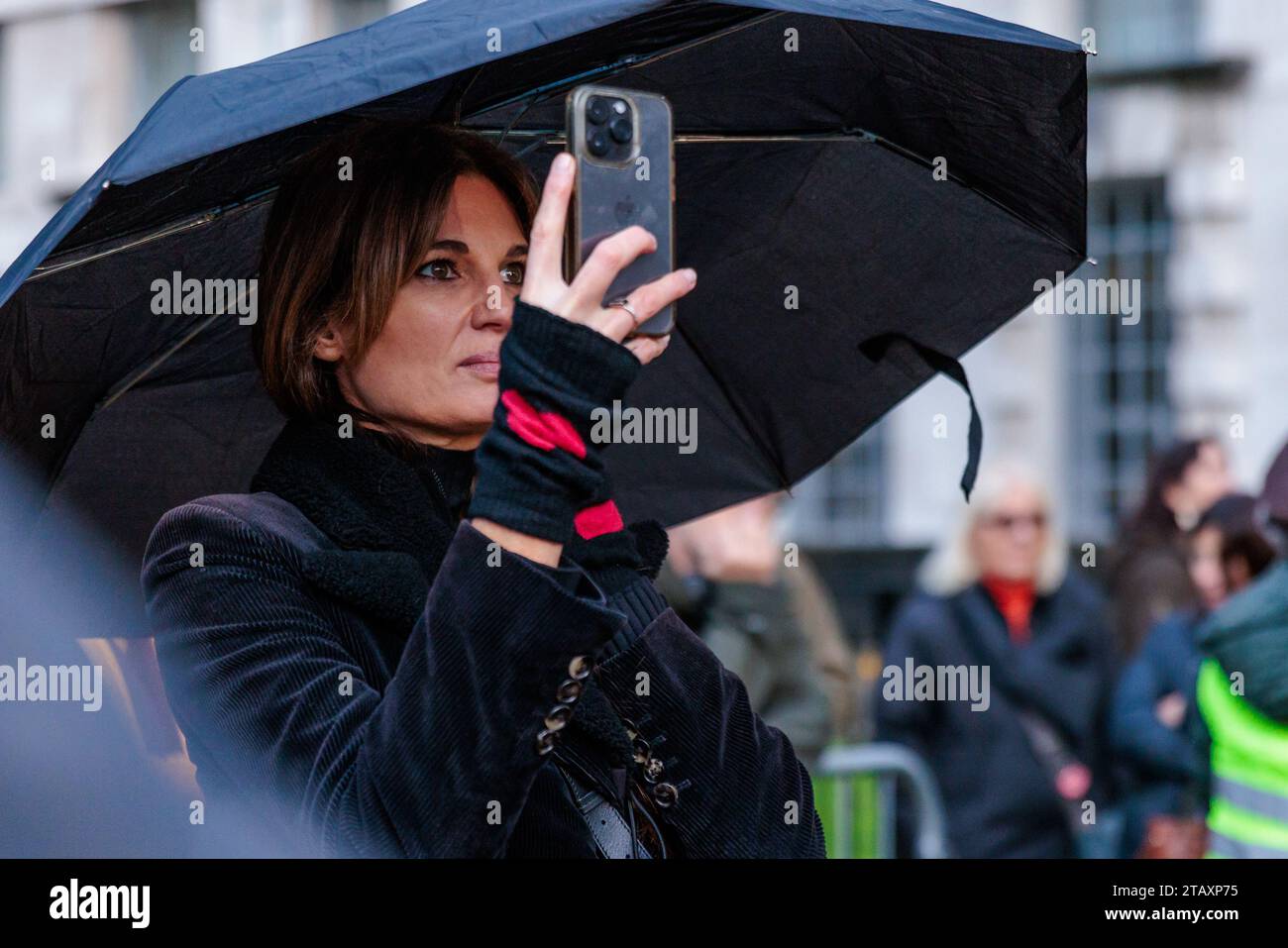 Building Bridges vigil, London, UK. 3rd December 2023. Jemima Goldsmith ...