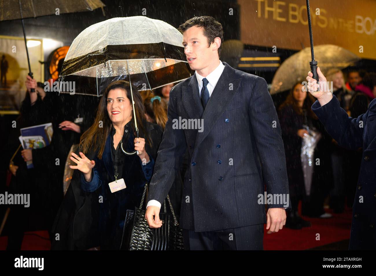 London, UK. 3 December 2023. Callum Turner arrives for a UK special ...