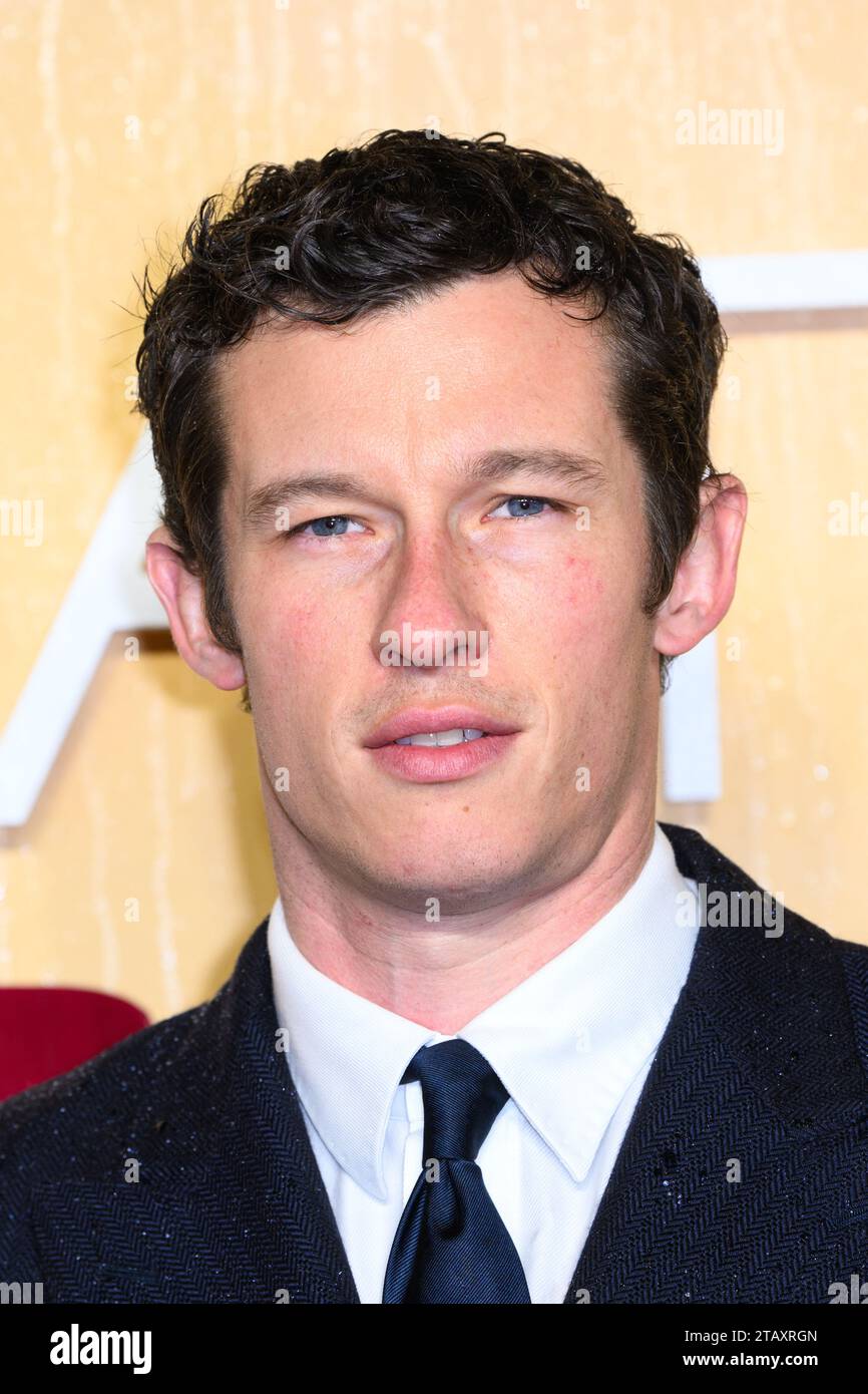 London, UK. 3 December 2023. Callum Turner arrives for a UK special ...