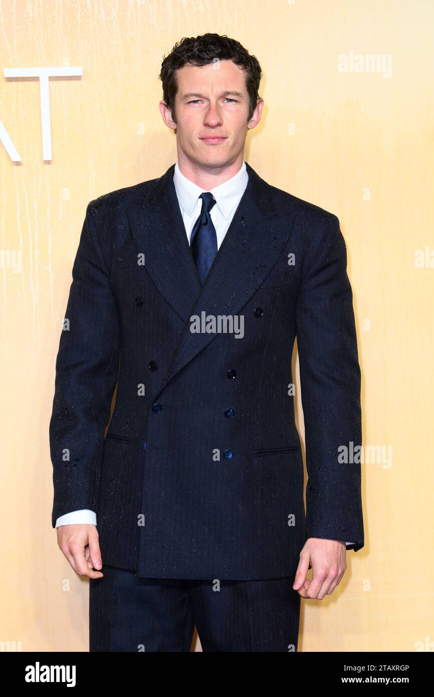 London, UK. 3 December 2023. Callum Turner arrives for a UK special ...