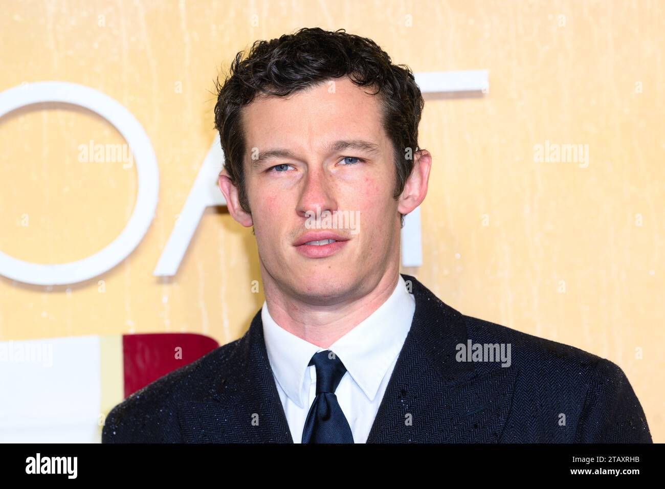 London, UK. 3 December 2023. Callum Turner arrives for a UK special ...