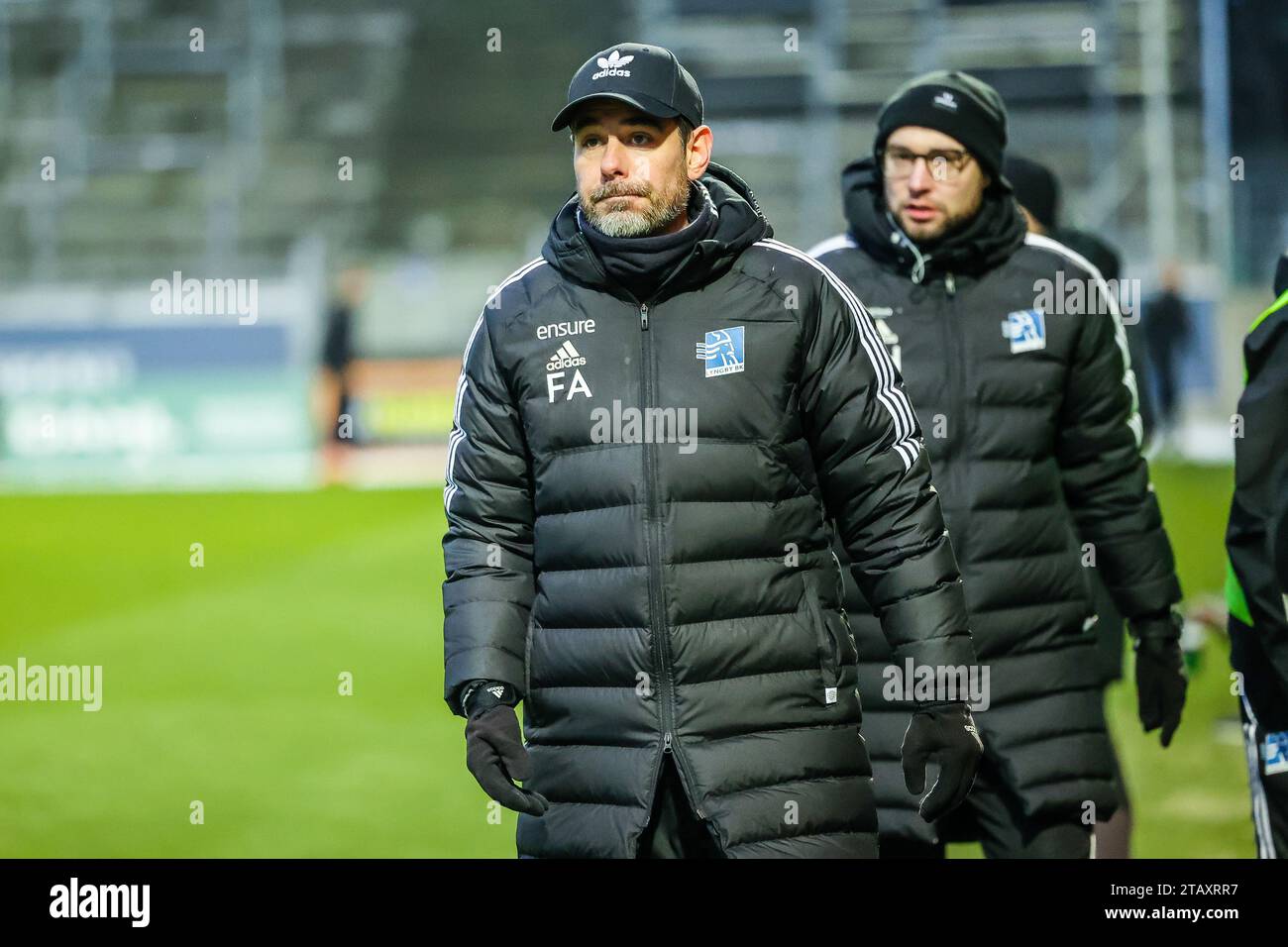 Lyngby, Denmark. 03rd Dec, 2023. Head coach Freyr Alexandersson of ...