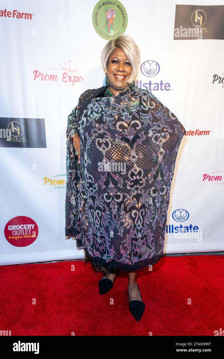 Los Angeles Usa 02nd Dec 2023 Actress Rhonda Bankston Attends Prom Expo Unlimited