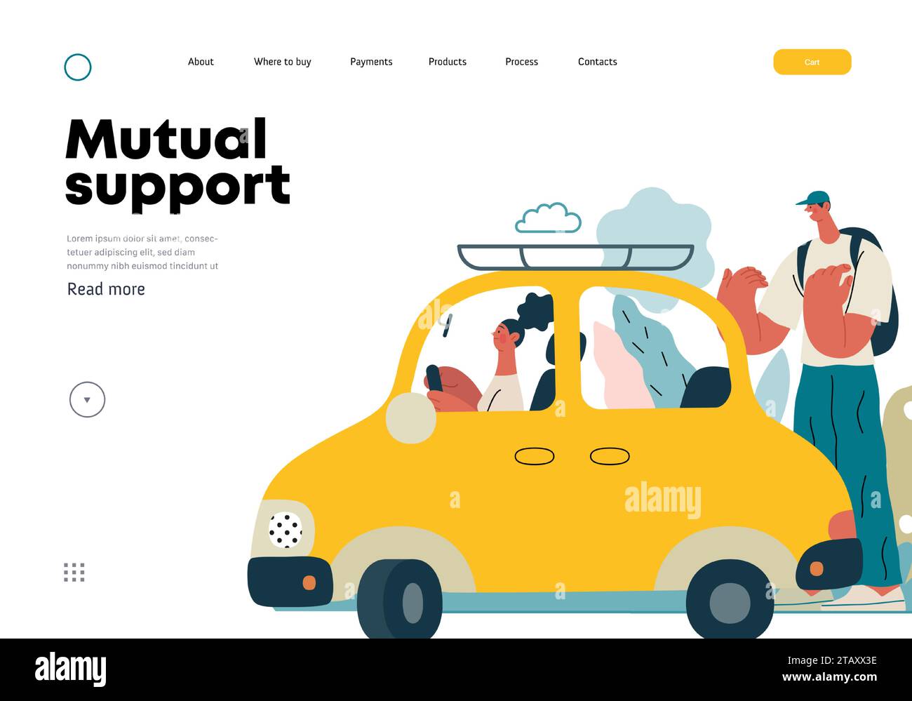 Reciprocal assistance Stock Vector Images - Alamy