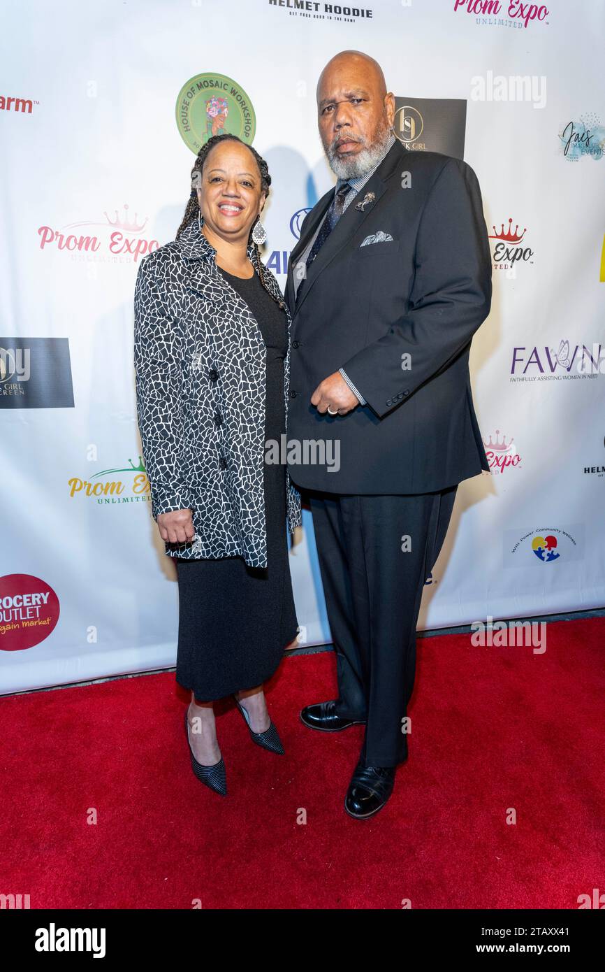 Los Angeles, USA. 02nd Dec, 2023. Shirley and James Banks (J.S.B ...