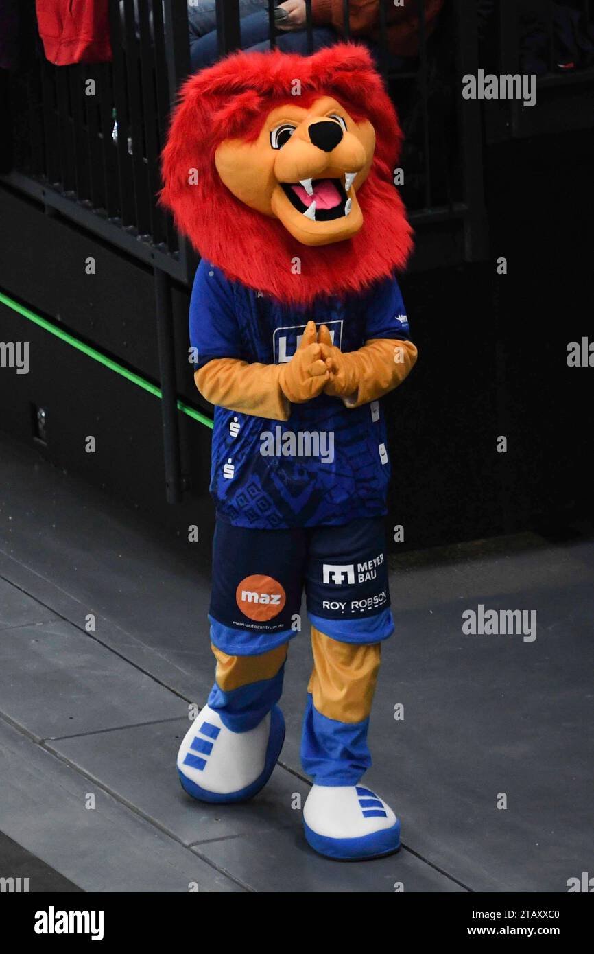 04.12.2023, LKH Arena, Lueneburg, GER; 1. VBL, SVG Lueneburg vs FT 1844 ...