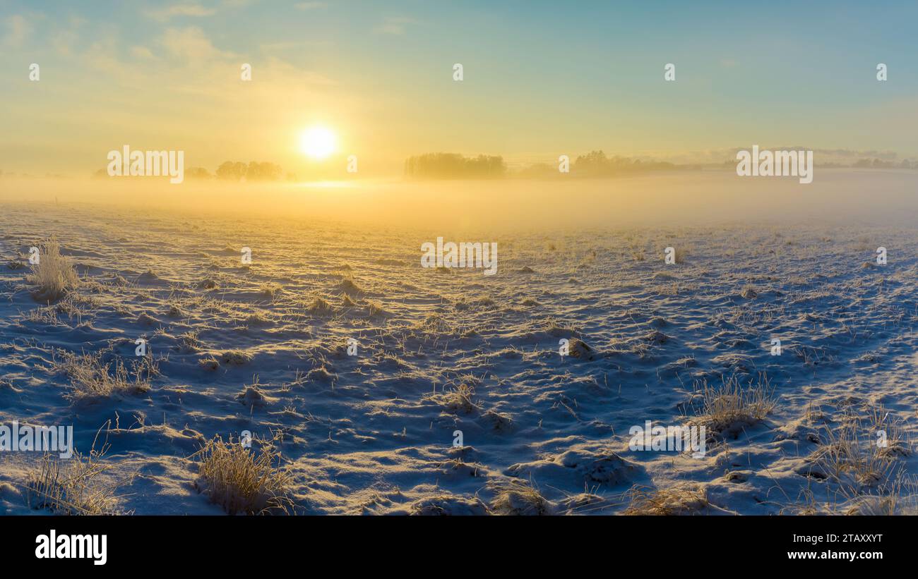 Denmark snow scenic hi-res stock photography and images - Alamy