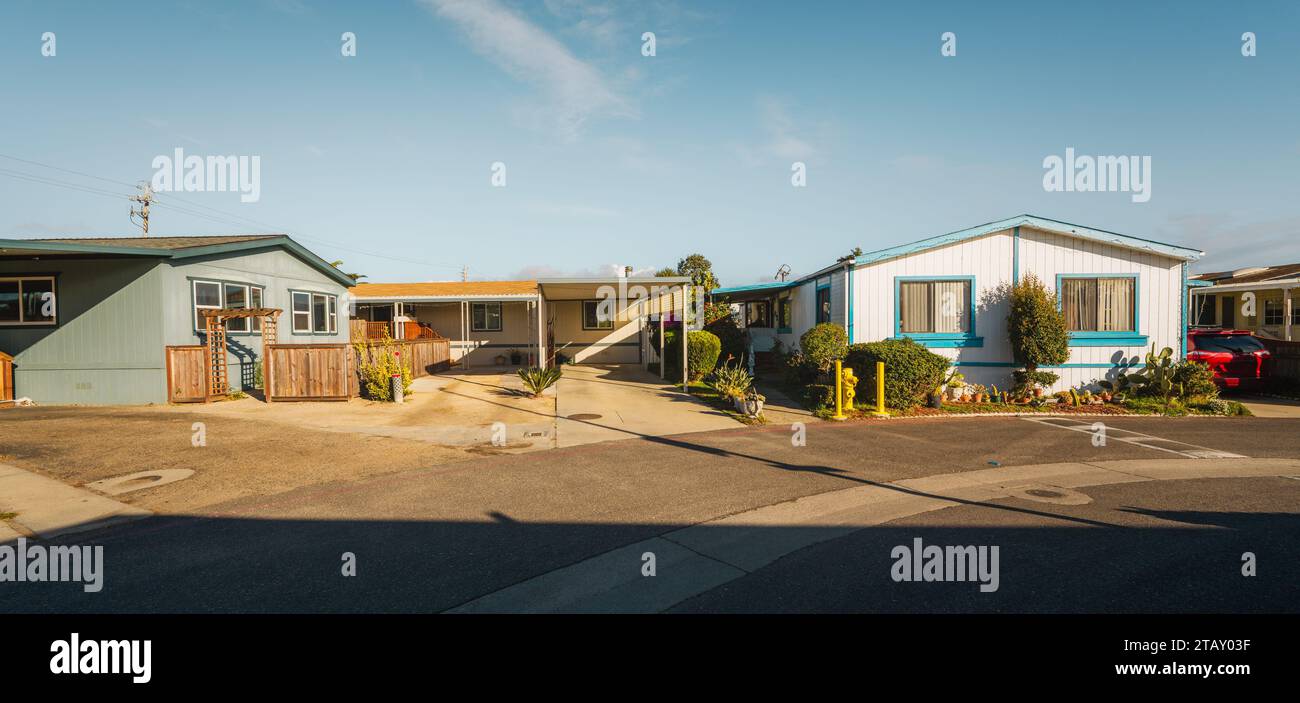 Mobile home park, age-restricted (55+) community in small beach town in ...