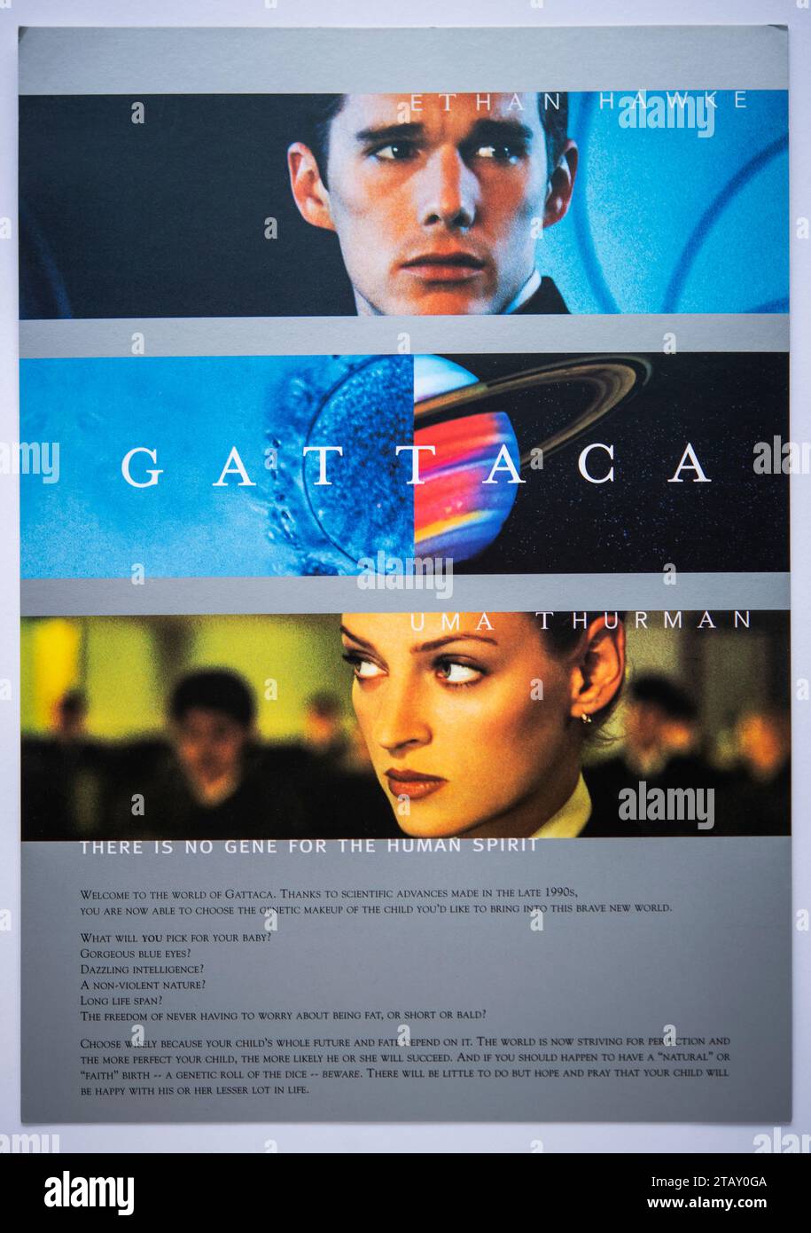 Gattaca hi-res stock photography and images - Alamy