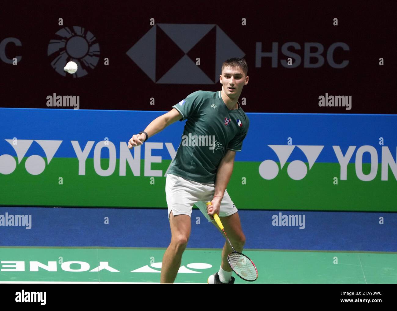 Christo Popov of France during the Yonex Internationaux de France 2023 ...