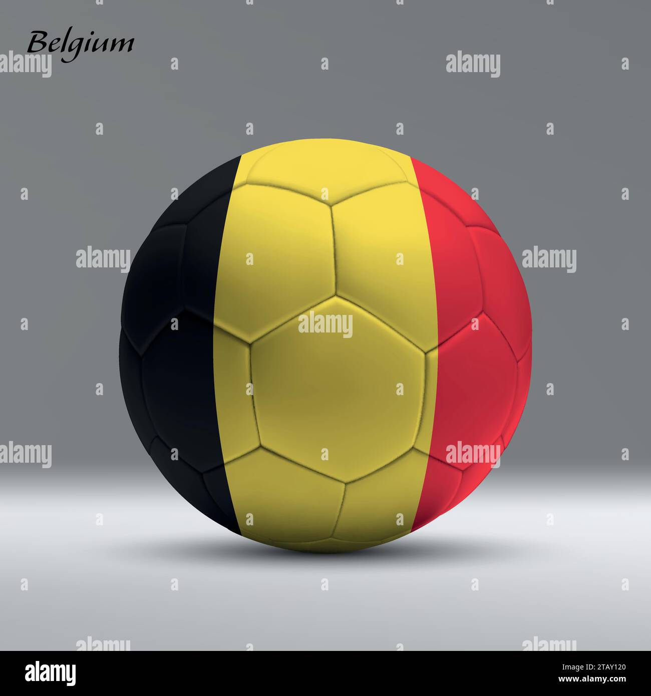 Belgian football Stock Vector Images - Alamy