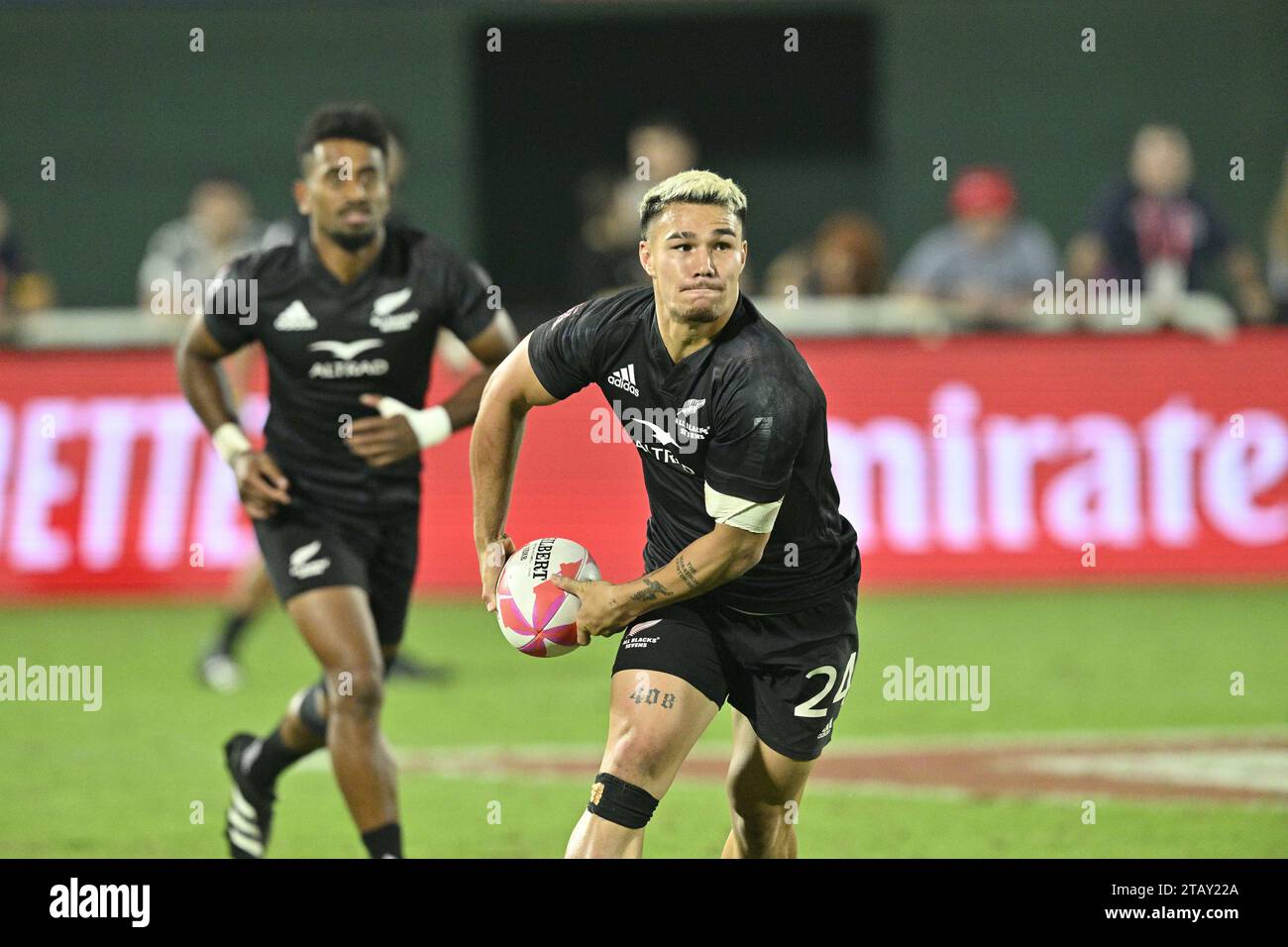 DUBAI, UAE, 3rd December 2023. Action from the 2023 Emirates Dubai ...