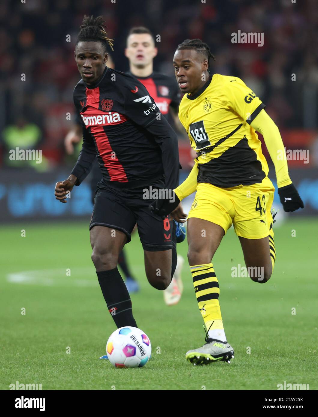 Bayer 04 leverkusen bvb borussia dortmund hi-res stock photography and ...
