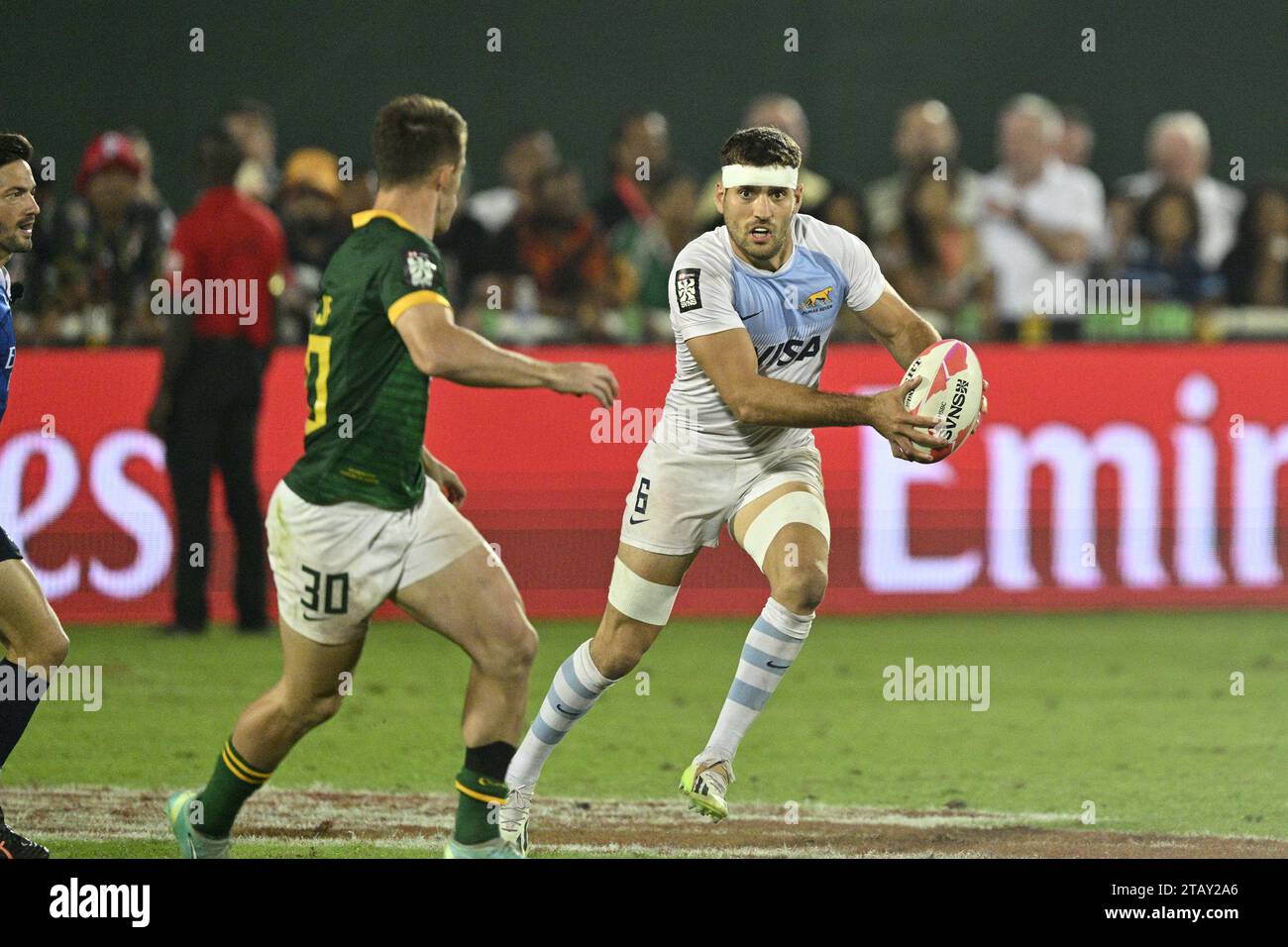 DUBAI, UAE, 3rd December 2023. Action from the 2023 Emirates Dubai ...