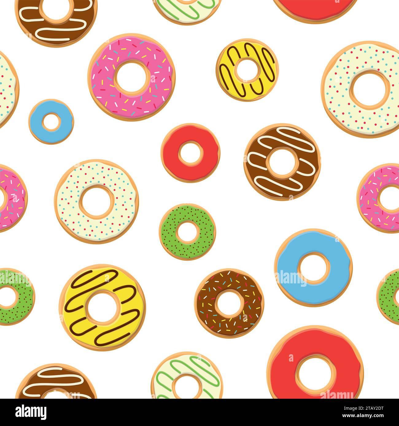 Birthday cake candy sprinkles seamless Stock Vector Images - Alamy